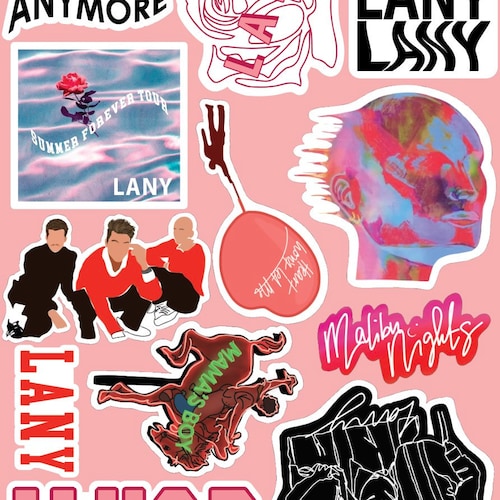 LANY Sticker Pack - Etsy