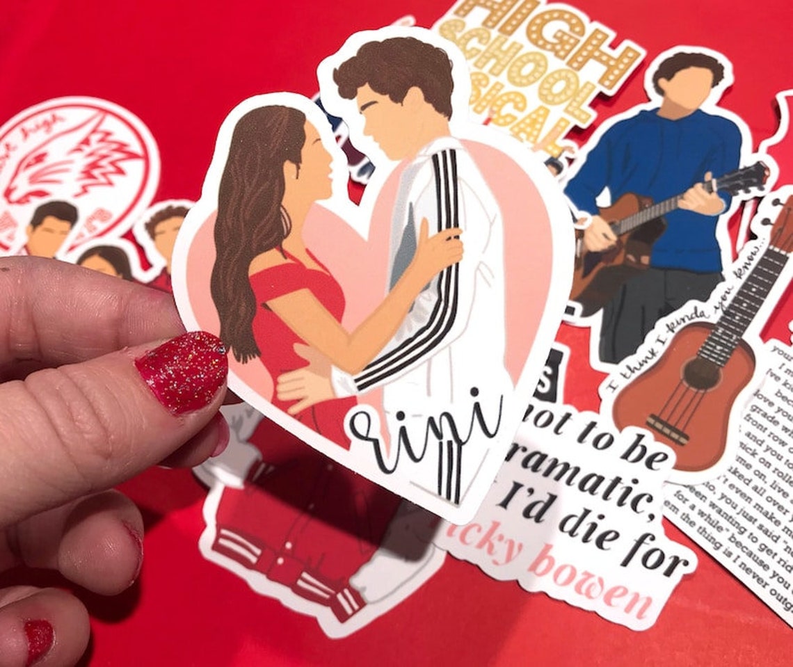 HSMTMTS 12 Pc. Vinyl Sticker Pack High School Musical - Etsy