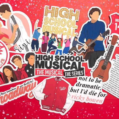 High School Musical Lyrics Sticker - Etsy