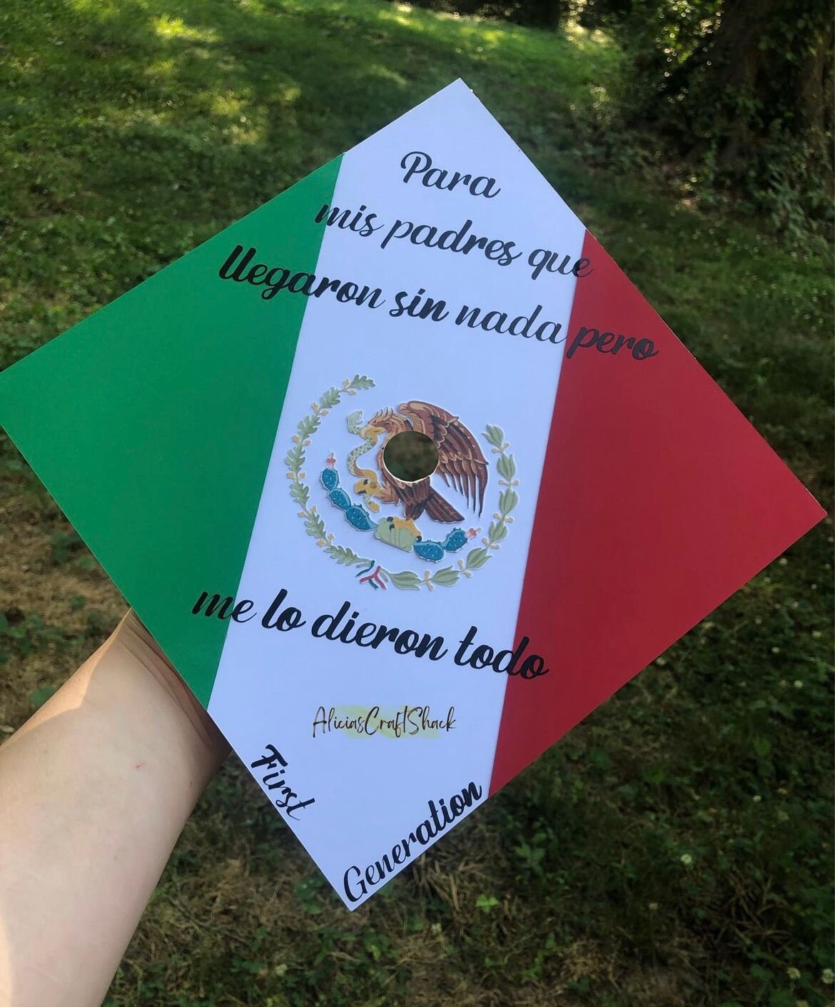 Cap Topper, Graduation Cap Topper, Hispanic Cap Topper, Custom Grad Cap ...