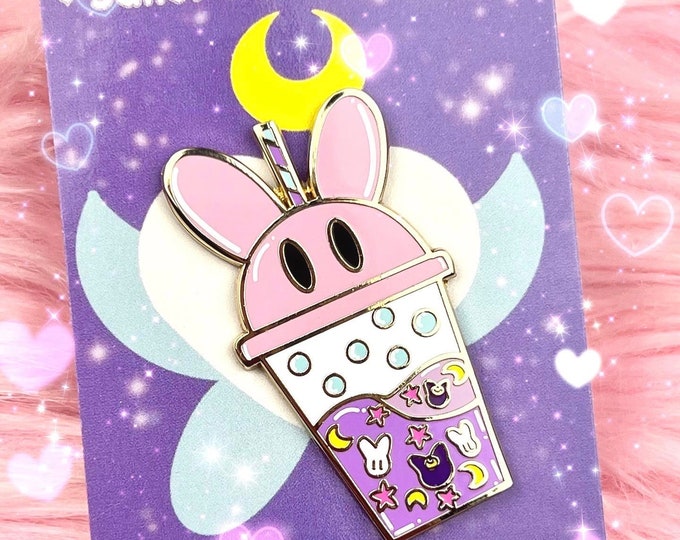 Umbreon Bubble Tea Pin Teaveelutions Collection // - Etsy