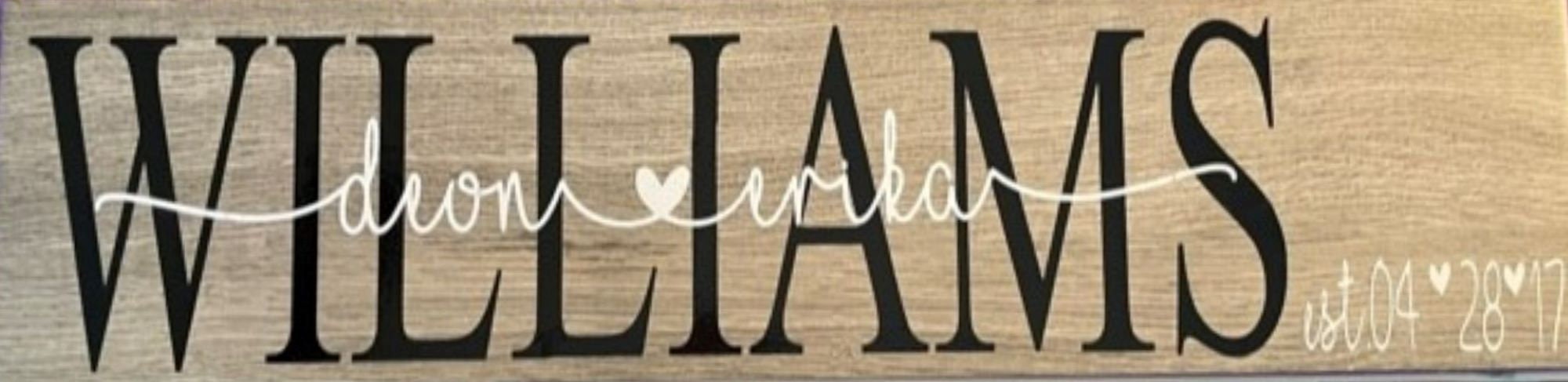 Personalized Ceramic Wood Tile Signs - Etsy