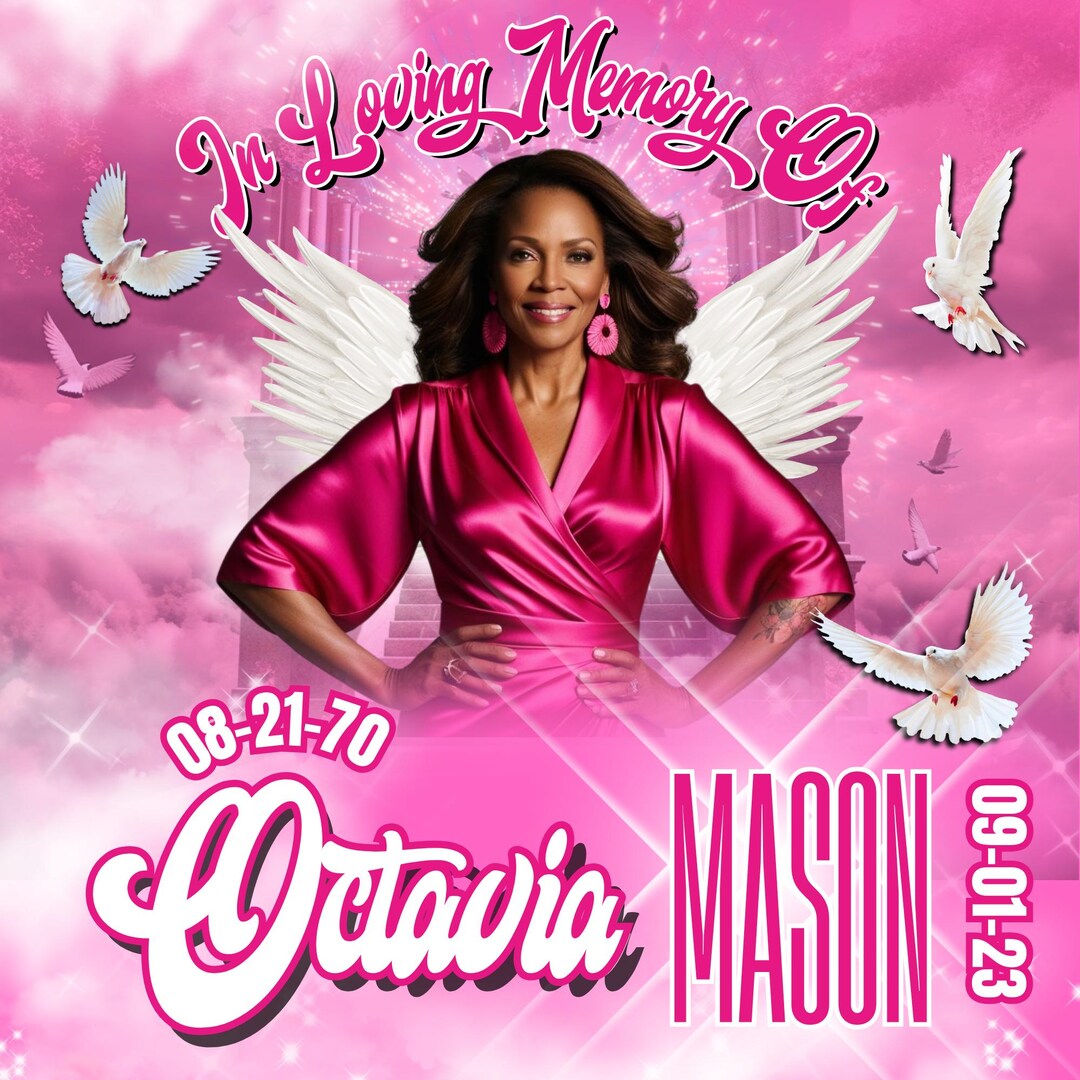 Memorial Template - Digital File - Etsy