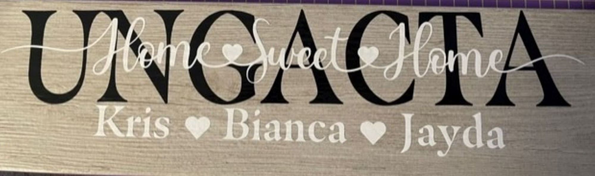 Personalized Ceramic Wood Tile Signs - Etsy
