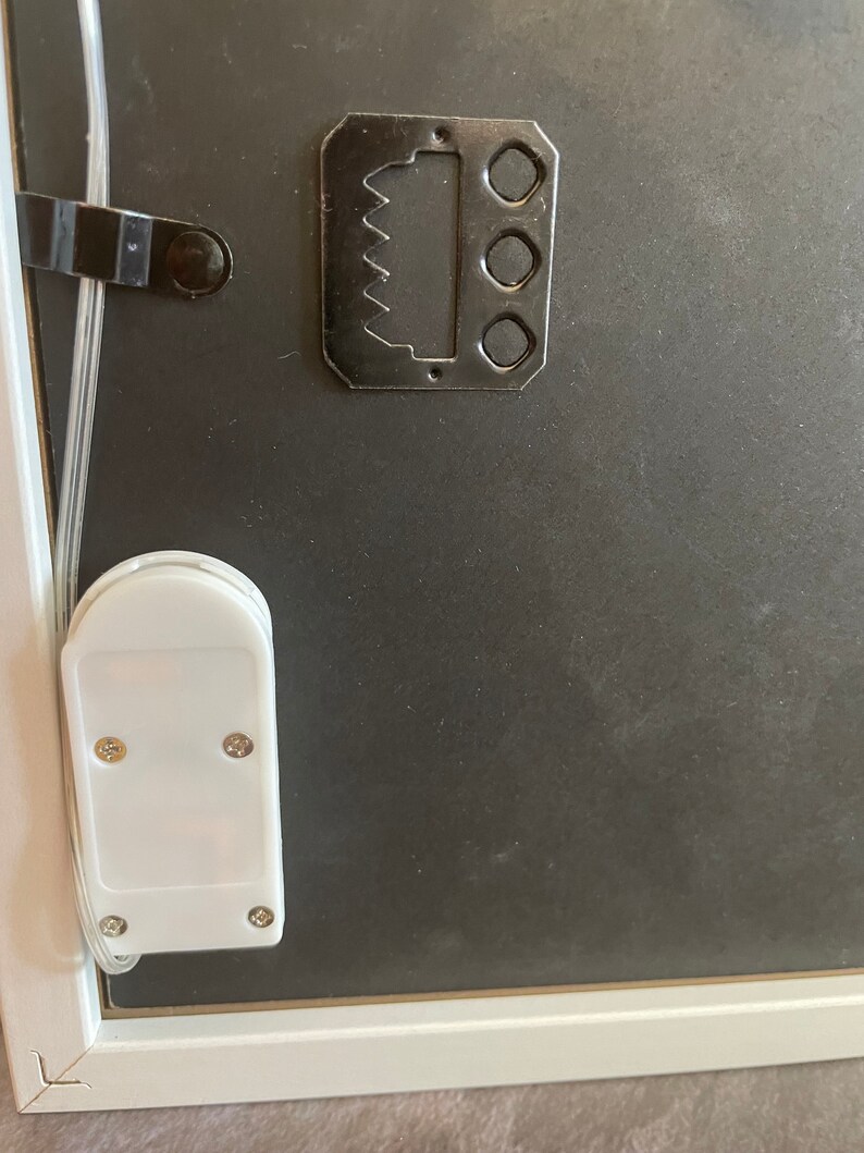 Customized Flower Shadow Box With Light - Etsy