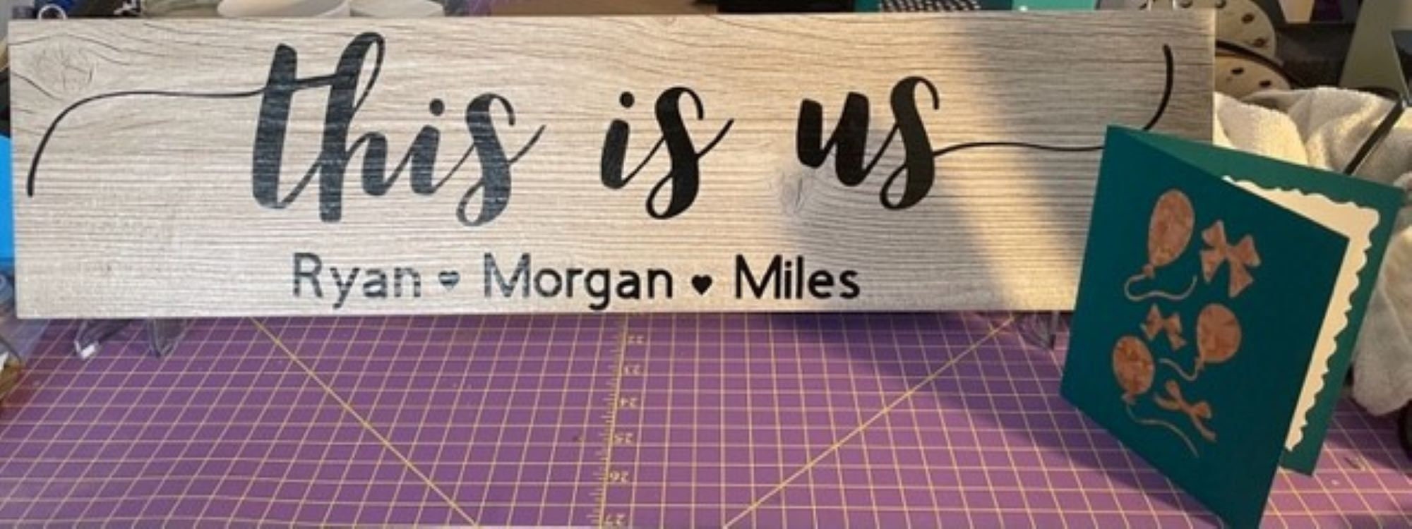 Personalized Ceramic Wood Tile Signs - Etsy