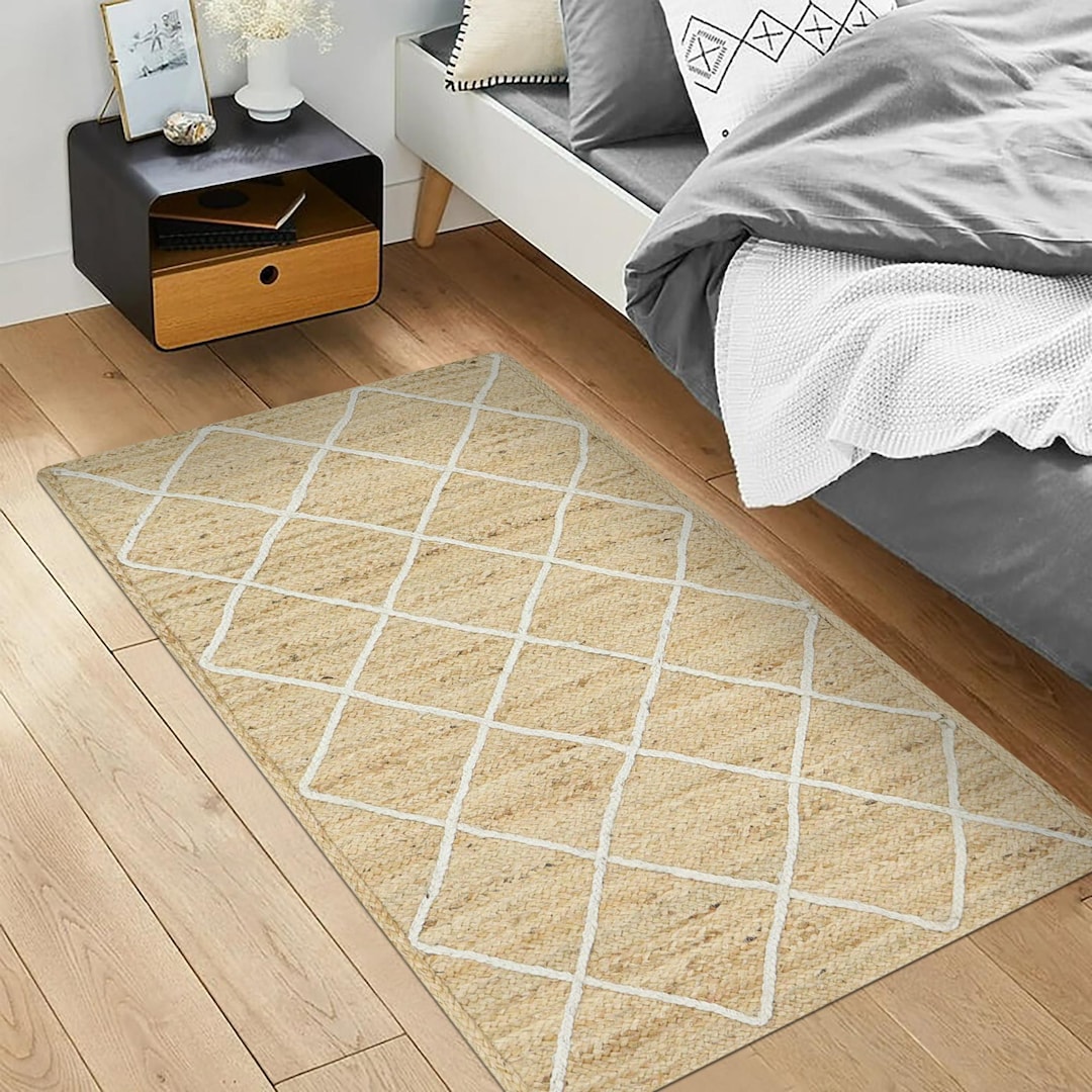 Hand Braided Jute Rug, Boho Chic Carpet (2.5x4 Ft) - Etsy