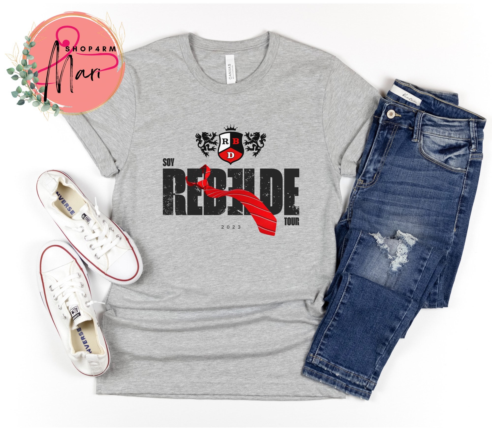 Soy Rebelde Tour 2023 Shirt | Rebelde Tour Merch Shirt 2023 | Rebelde ...