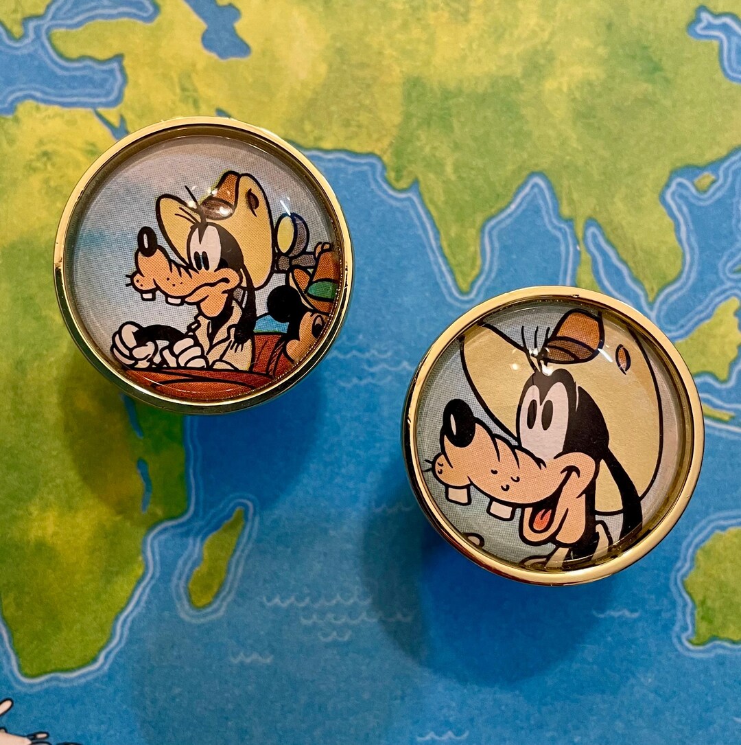 Goofy Visits Australia - Set of 2 Drawer Pulls - Etsy