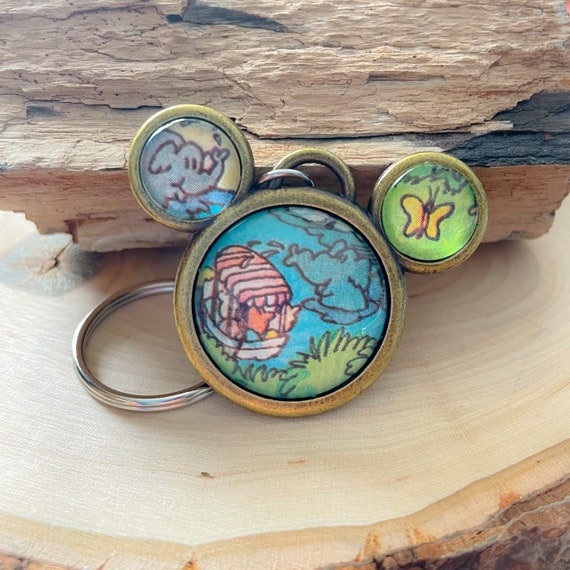 1979 WDW Map keychains - Gem