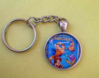 Disney Hercules Inspired Hand-stamped Keychain go the - Etsy