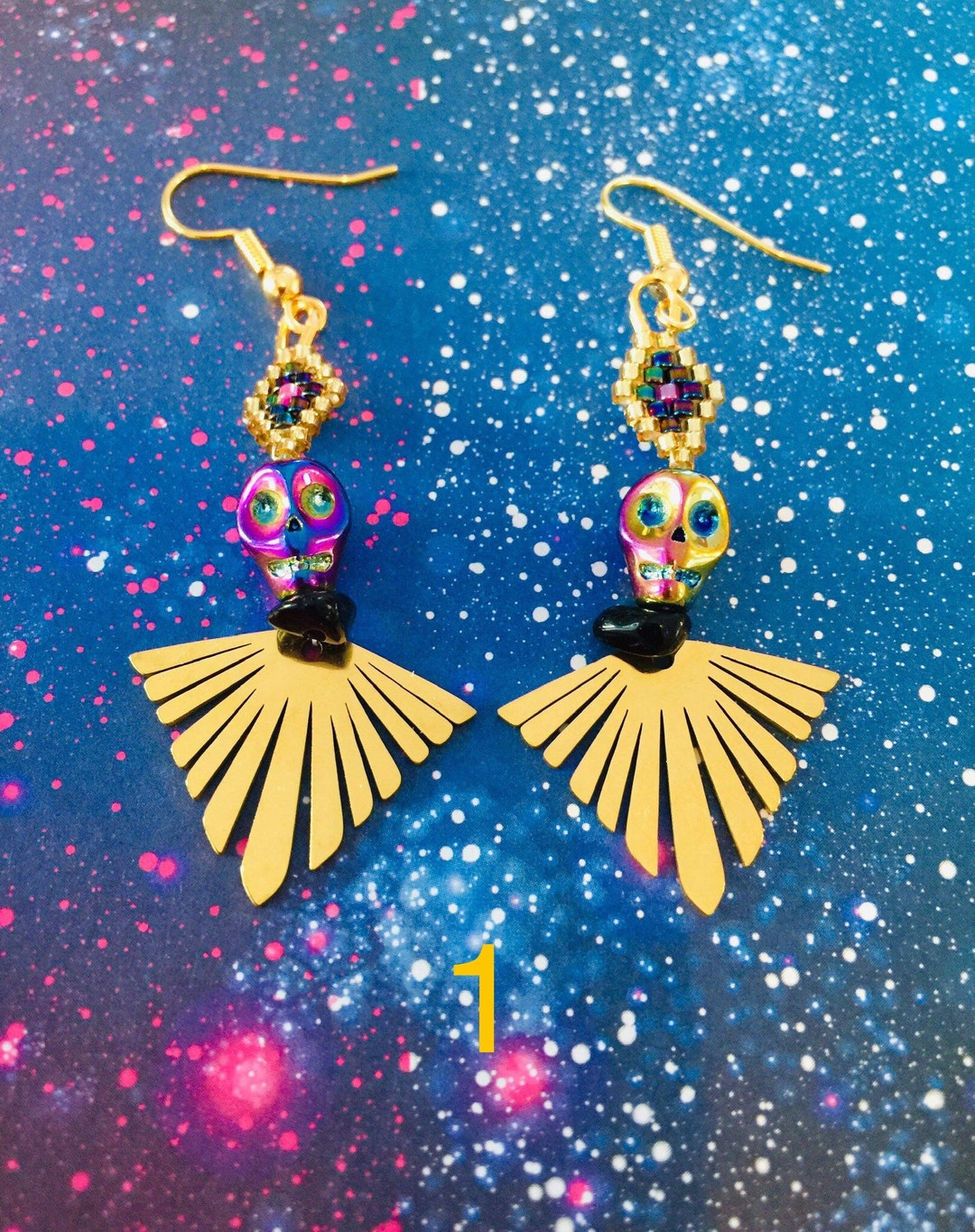 Inca Inspired Earrings - Etsy