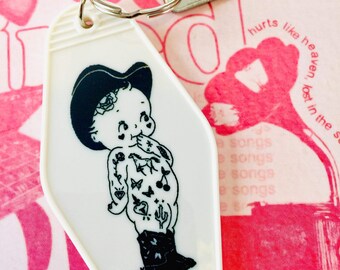 Have a Nice Day Keyring, Hotel, Motel Keychain, Surf, Surfing, Vintage ...