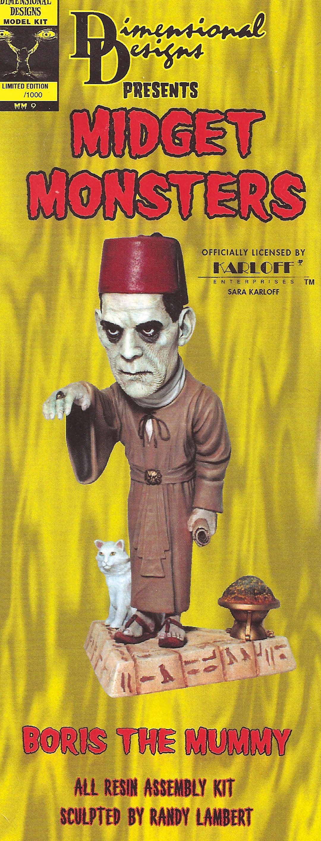 MIDGET MONSTERS - Boris the Mummy (resin Model Kit) - Etsy