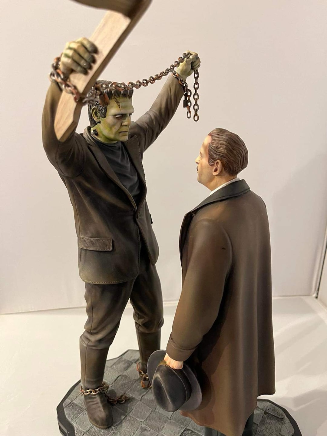 Frankenstein & Ludwig (court Confrontation)- Resin Model Kit - Etsy