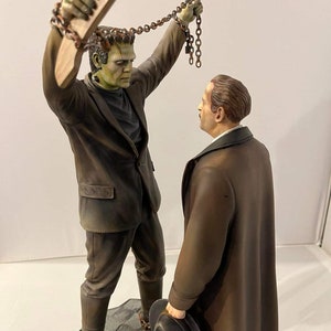 Frankenstein & Ludwig (court Confrontation)- Resin Model Kit - Etsy