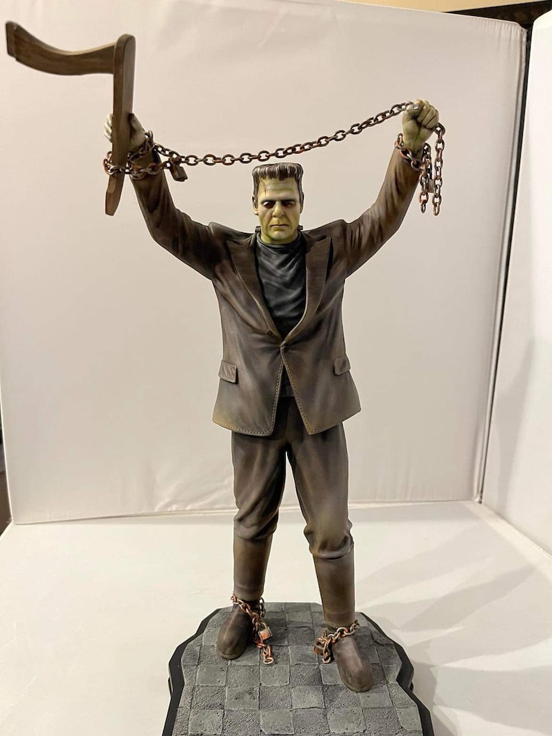 Frankenstein & Ludwig (court Confrontation)- Resin Model Kit - Etsy