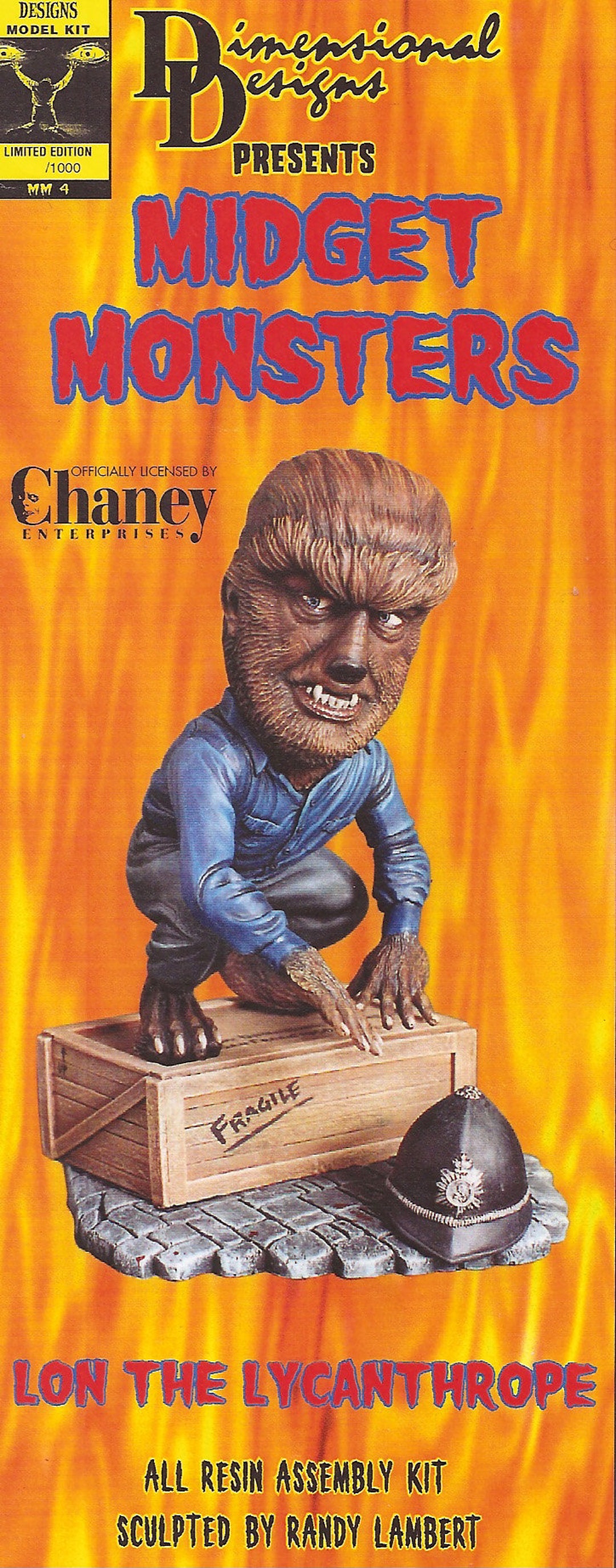 MIDGET MONSTERS- Lon the Lycanthrope (resin Model Kit) - Etsy