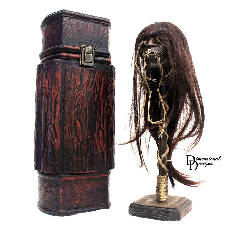 ULTIMATE SHRUNKEN HEAD With Trophy Case - Etsy