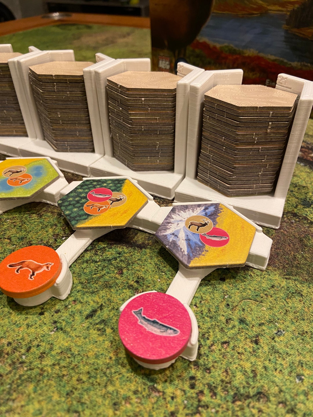 Cascadia Magnetic Tile Holder for Super-fast Game Setup - Etsy