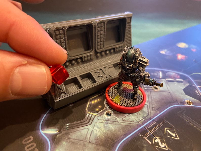 Nemesis Board Game - Cockpit - 3D Board Games Accessories - Etsy