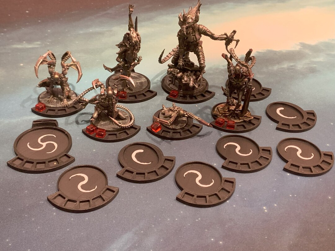 Nemesis Board Game Wound Markers Alien Bases 3D Board Games Accessories ...