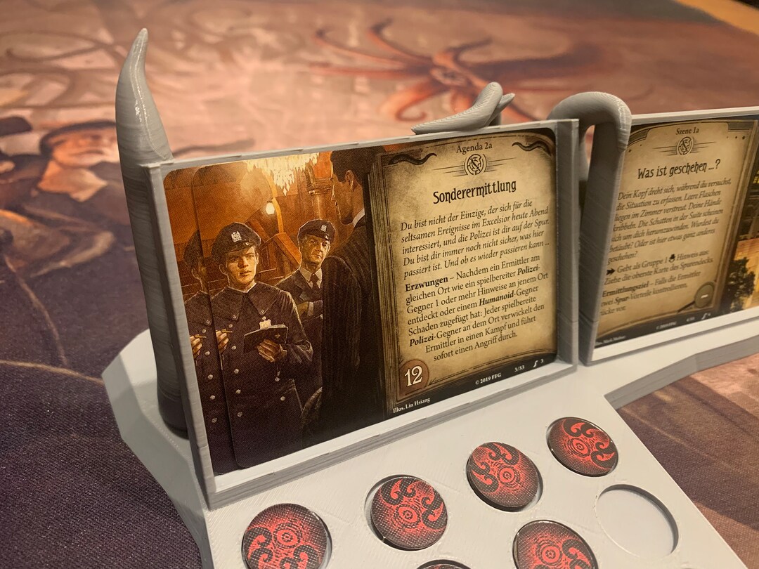 Arkham Horror LCG Agenda Cards and Scene Cards Holder - Etsy