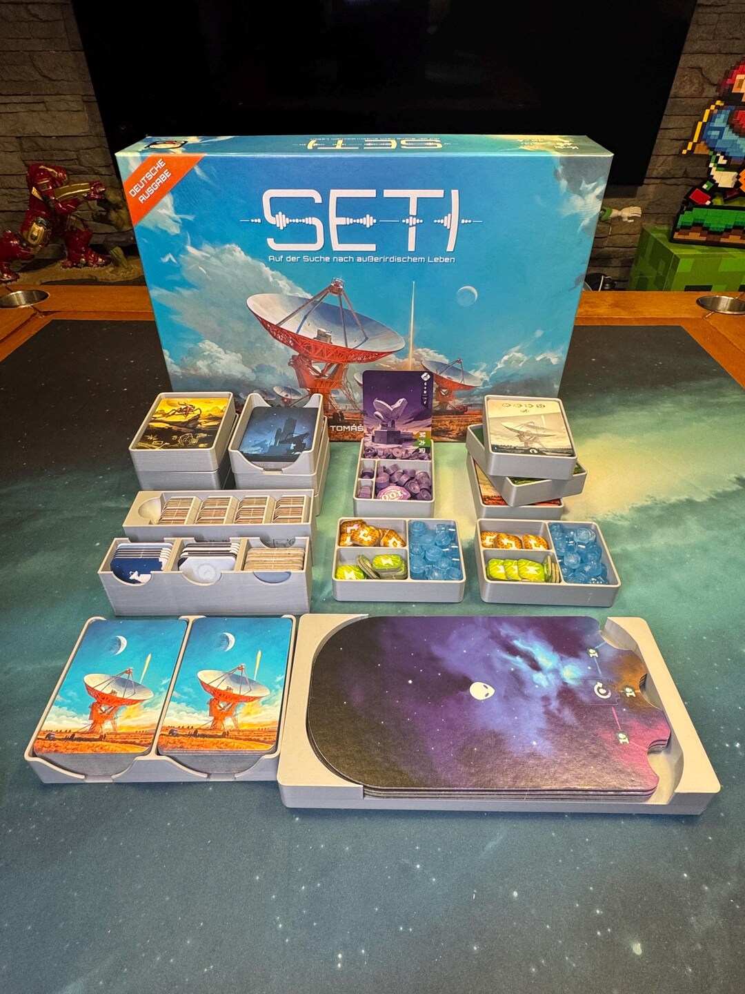 SETI Insert 3D Print in Grey - Etsy