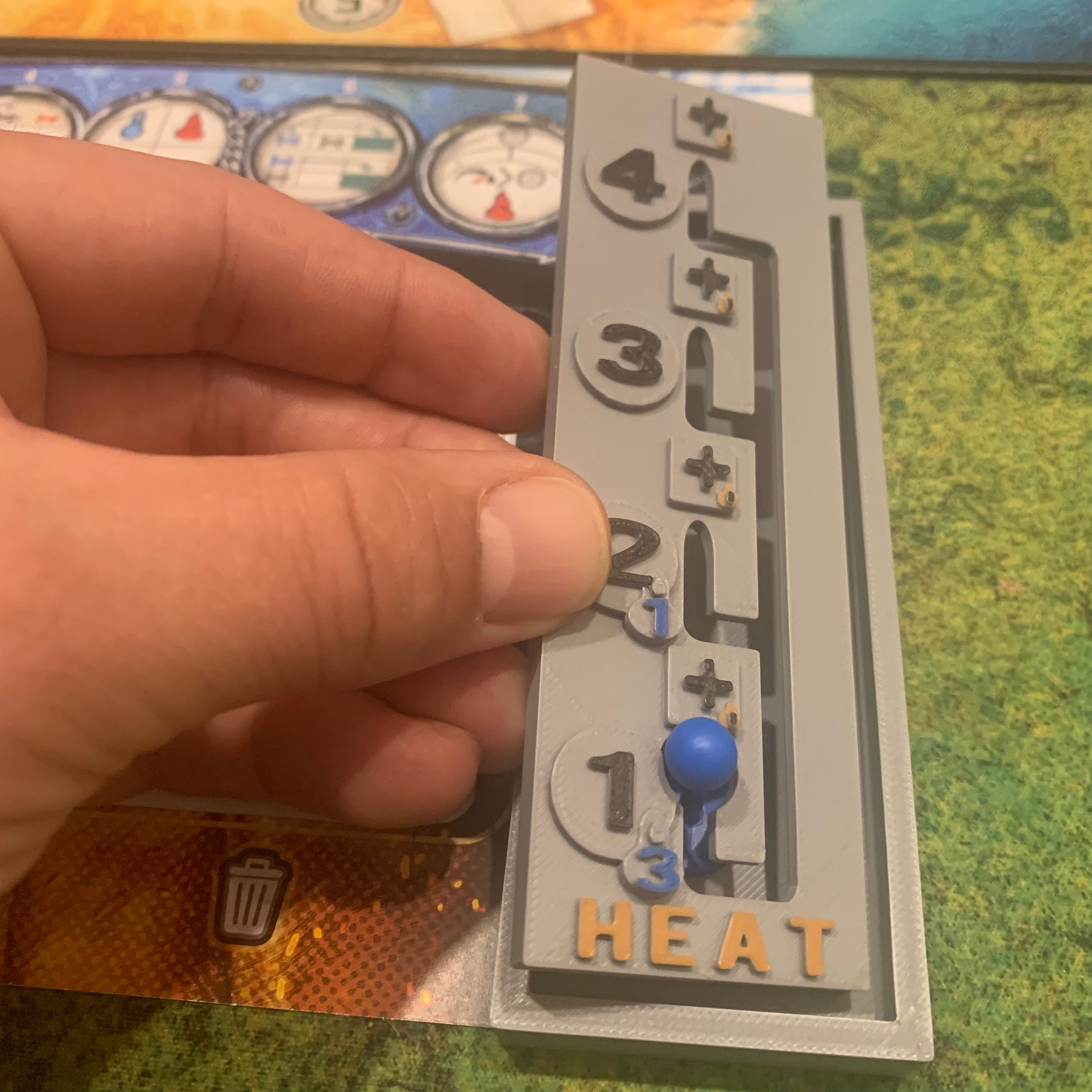 Heat Pedal to the Metal Circuit 3D Printed Board Game Accessories - Etsy