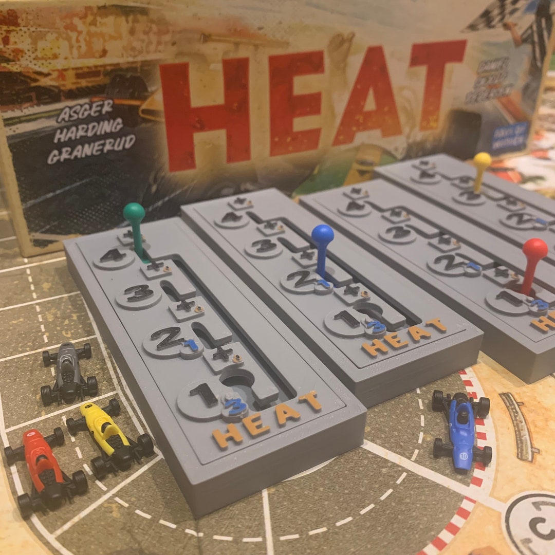 Heat Pedal to the Metal Circuit 3D Printing Board Game Accessories - Etsy