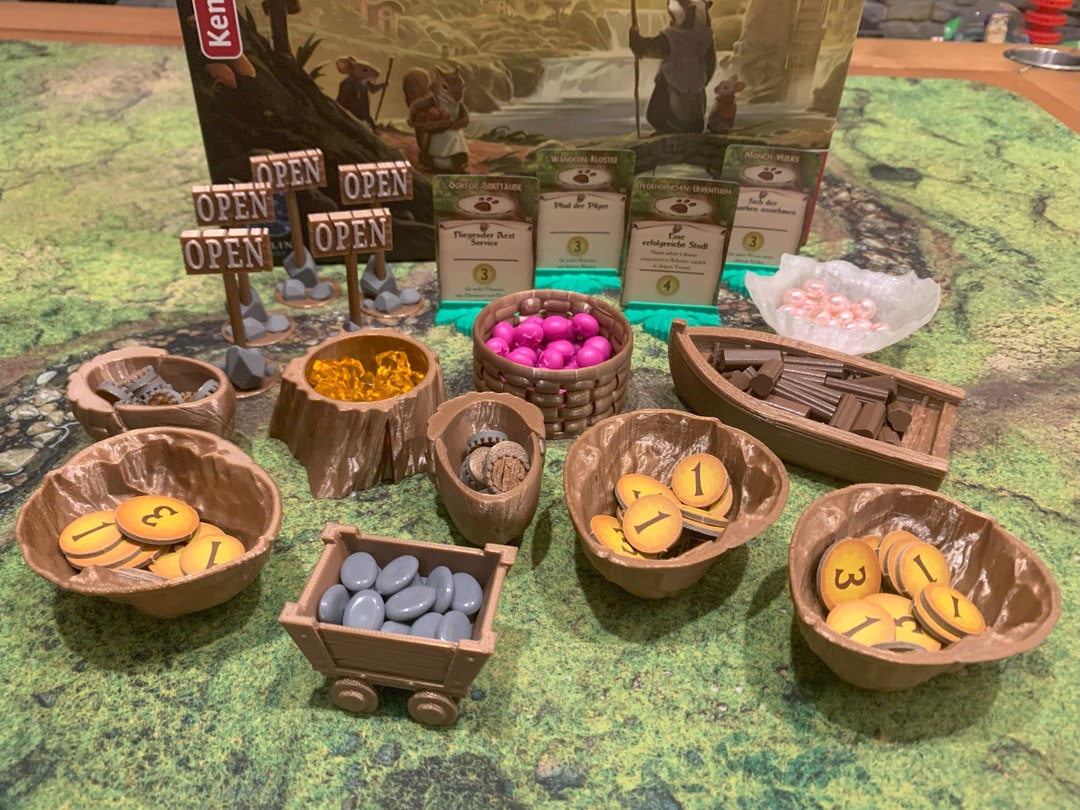 Everdell Collectors Set - 3D Resource Trays - Unofficial | 3D Printed ...