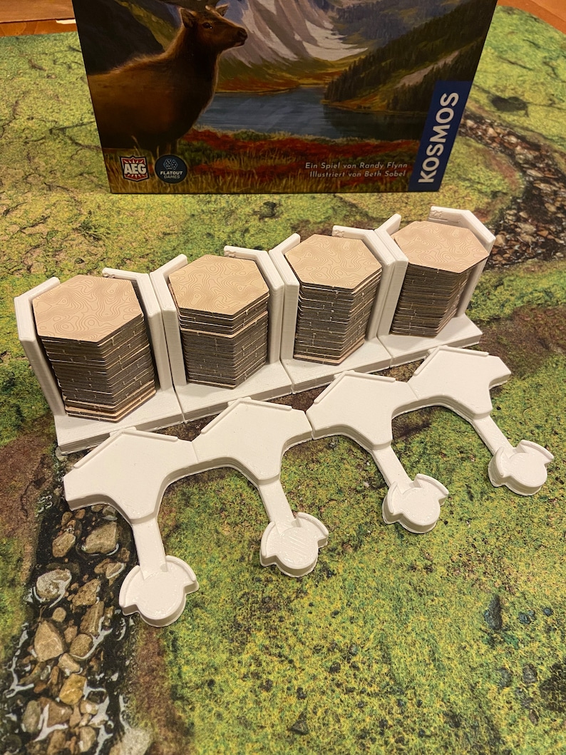 Cascadia Magnetic Tile Holder for Super-fast Game Setup - Etsy