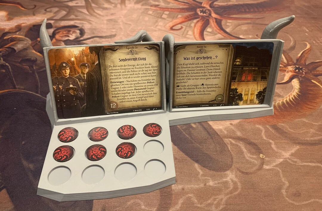 Arkham Horror LCG Agenda Cards and Scene Cards Holder - Etsy