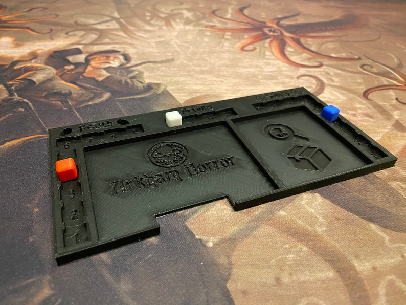 Arkham Horror LCG Character Dashboard - 3D Print - Black - Etsy