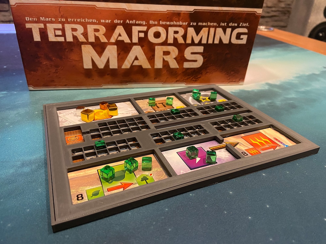 Terraforming Mars Accessories Player Boards 3D Board Games Upgrades - Etsy