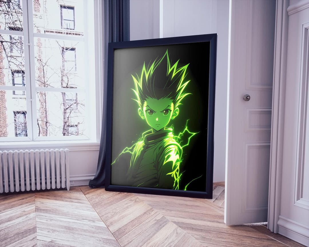 Digitalart Gon Freecss Hunter Hunter Anime Poster 24x36 18x24 16x20 A1 ...