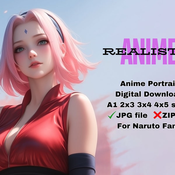 Naruto Sakura Poster - Etsy