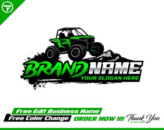 Offroad Logo Utv Logo Atv Logo Motor Logo Car Logo Car Vector Utv ...