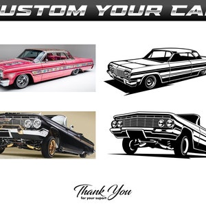 Custom Car Vector - Car Vector - Custom Logo - Illustration ...