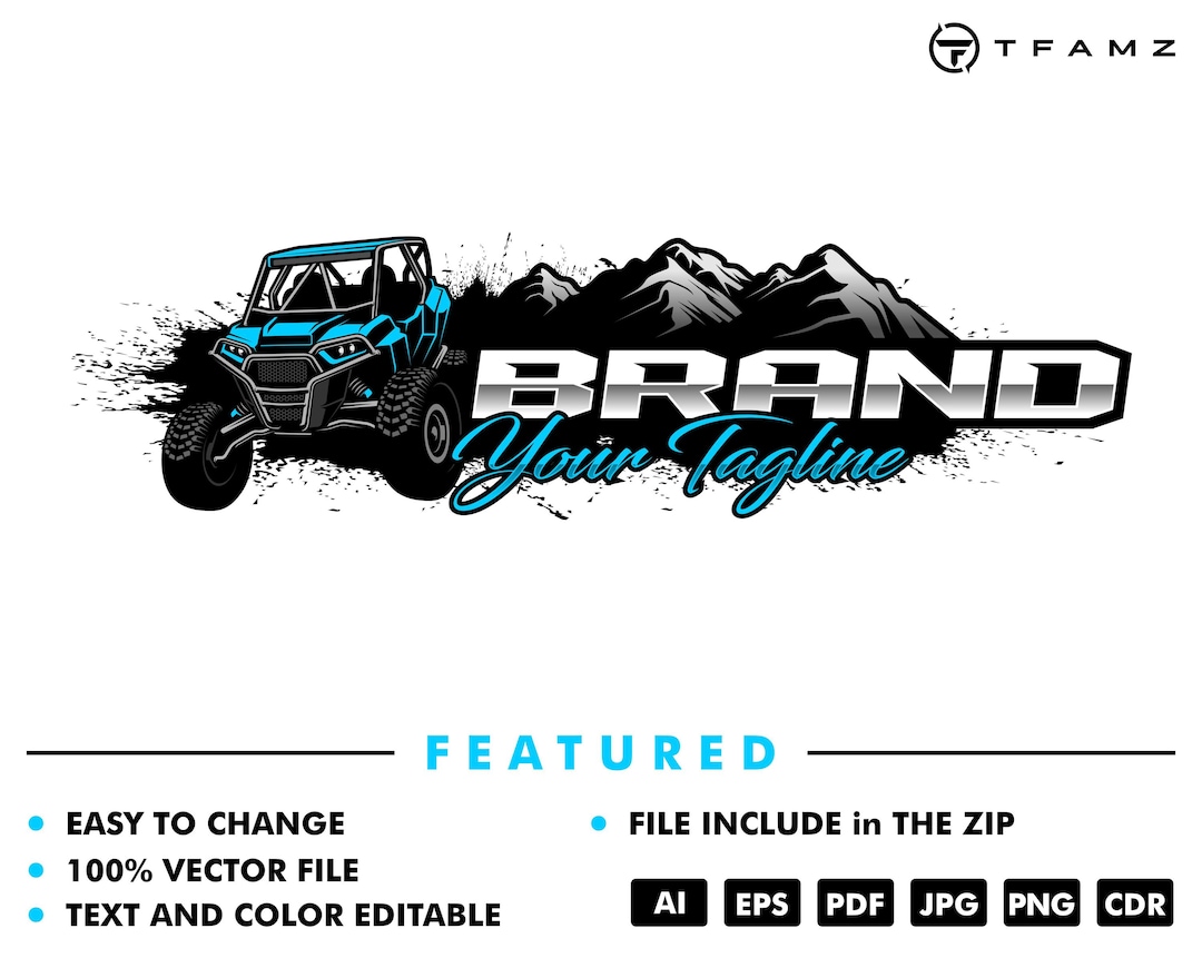 Offroad Logo - Utv Logo - Atv Logo - Motor Logo - Car Logo - Car Vector ...