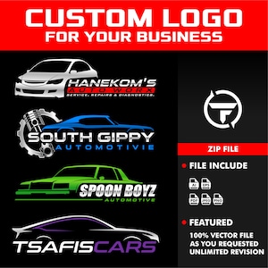 EXCLUSIVE CUSTOM LOGO - Automotive Custom Logo - Car Logo - Truck ...