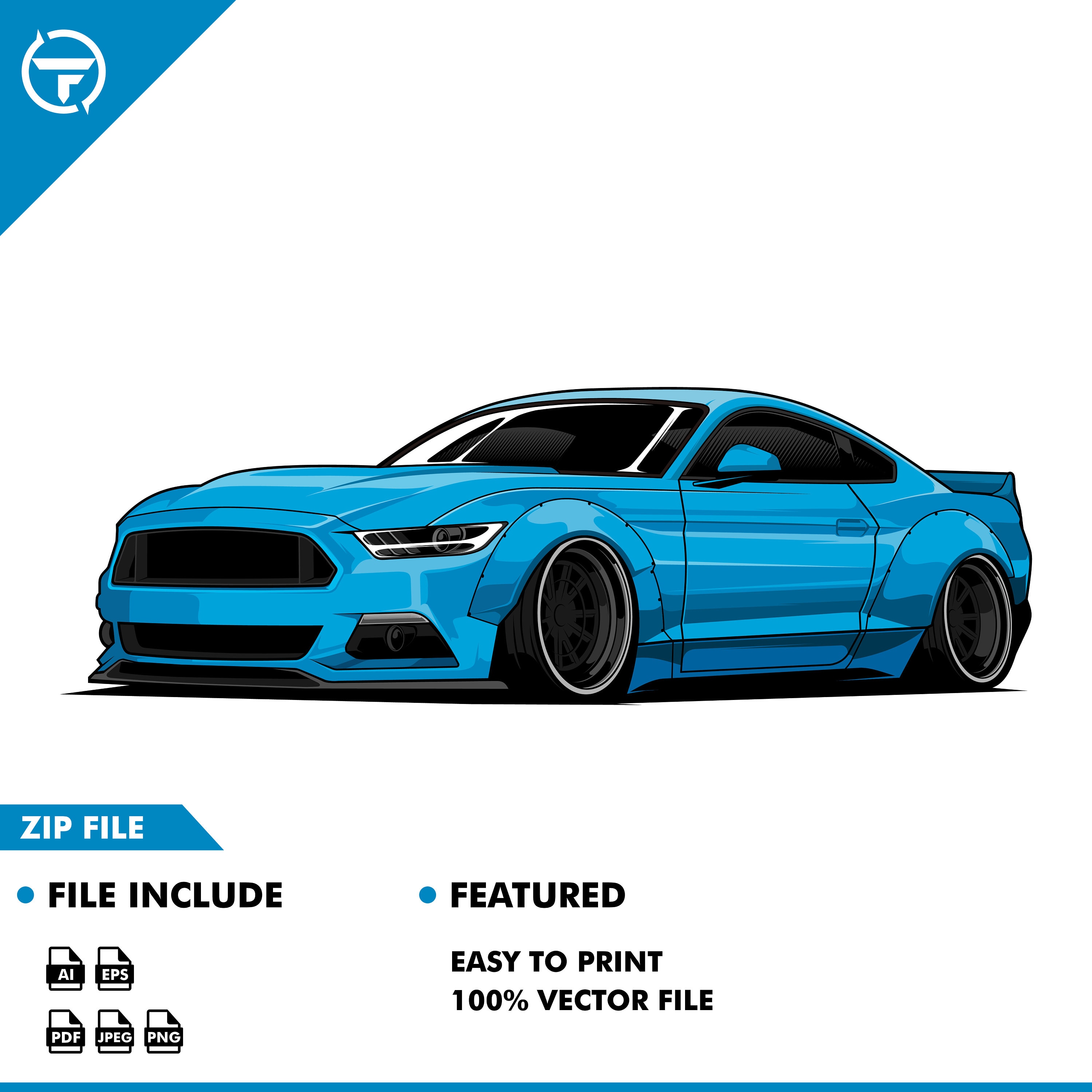 Sport Car Vector - Car Vector - Jdm - Sport - Vector - Illustration ...