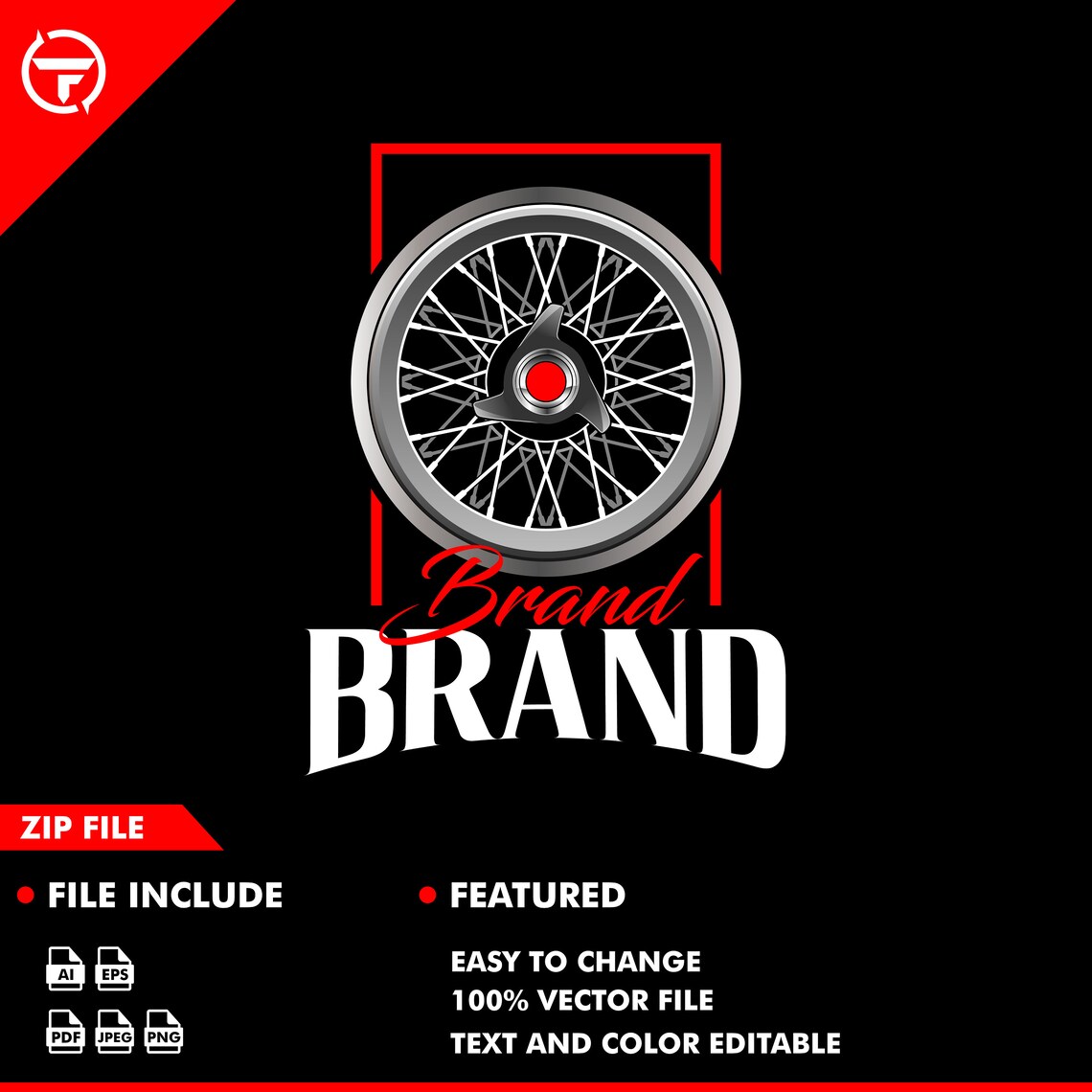 Wheels Logo - Wheels Vector - Car Logo - Illustration - Tire Logo ...