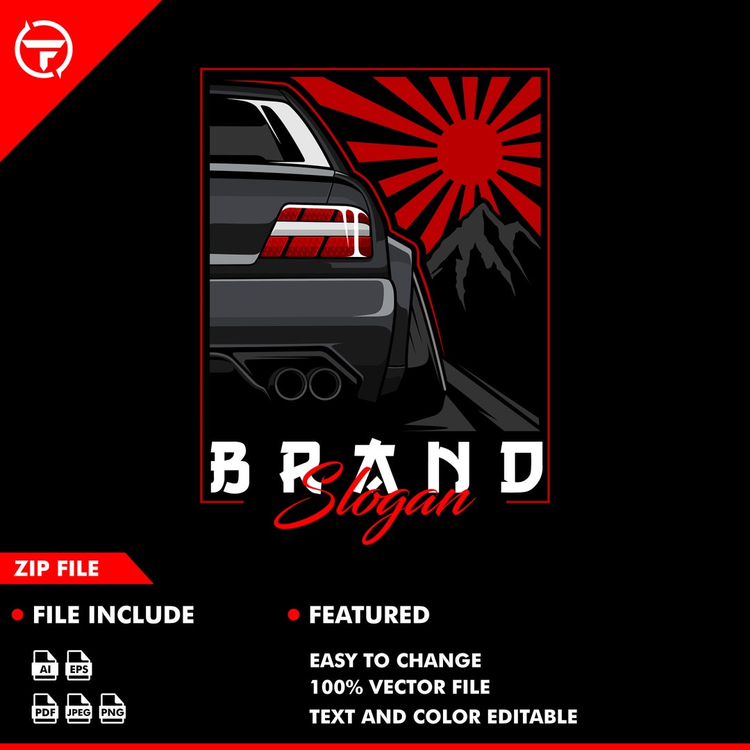 Car Logo - Car Vector - Illustration - Jdm - Automotive - Etsy