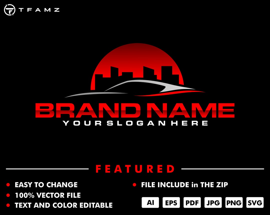 Auto City Logo - Car Logo - Dealer Logo - Automotive Logo - Automotive ...