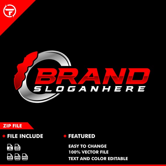 Car Logo Disc Brake Vector Illustration Automotive | Etsy