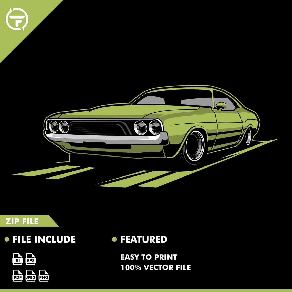 Car Vector - Muscle Car - Sport - Vehicle - Classic - Jdm - Vector ...