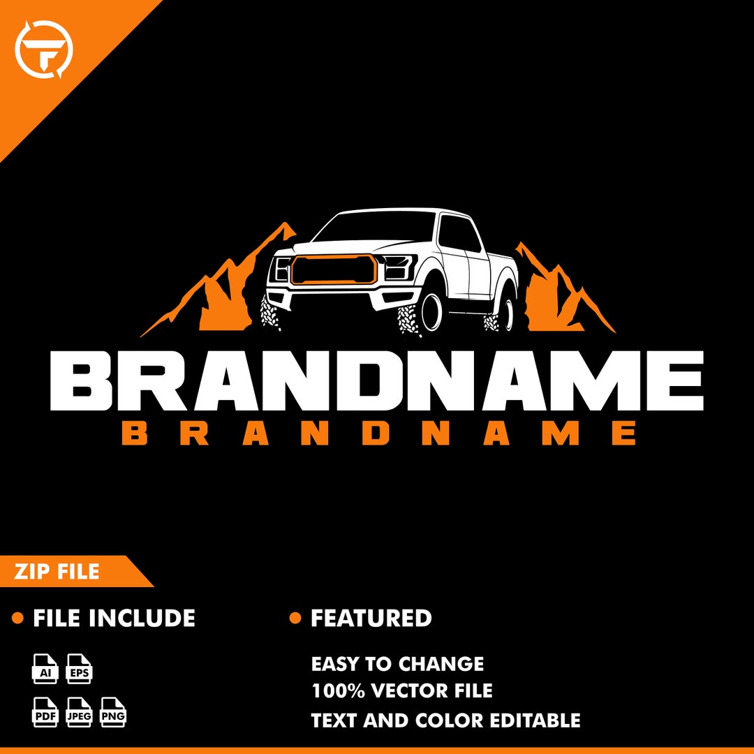 Offroad Logo - off Road - Mountain - Car Logo - Vector - Illustration ...