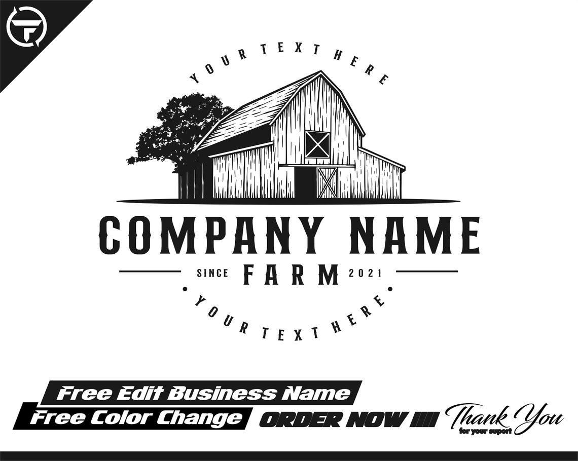 Barn Logo - Barn Vector - Logo Template - Farm Logo - Vector ...