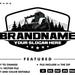 Logging Logo - Skid Steer Logo - Excavator Logo - Wood Logo - Wooden ...
